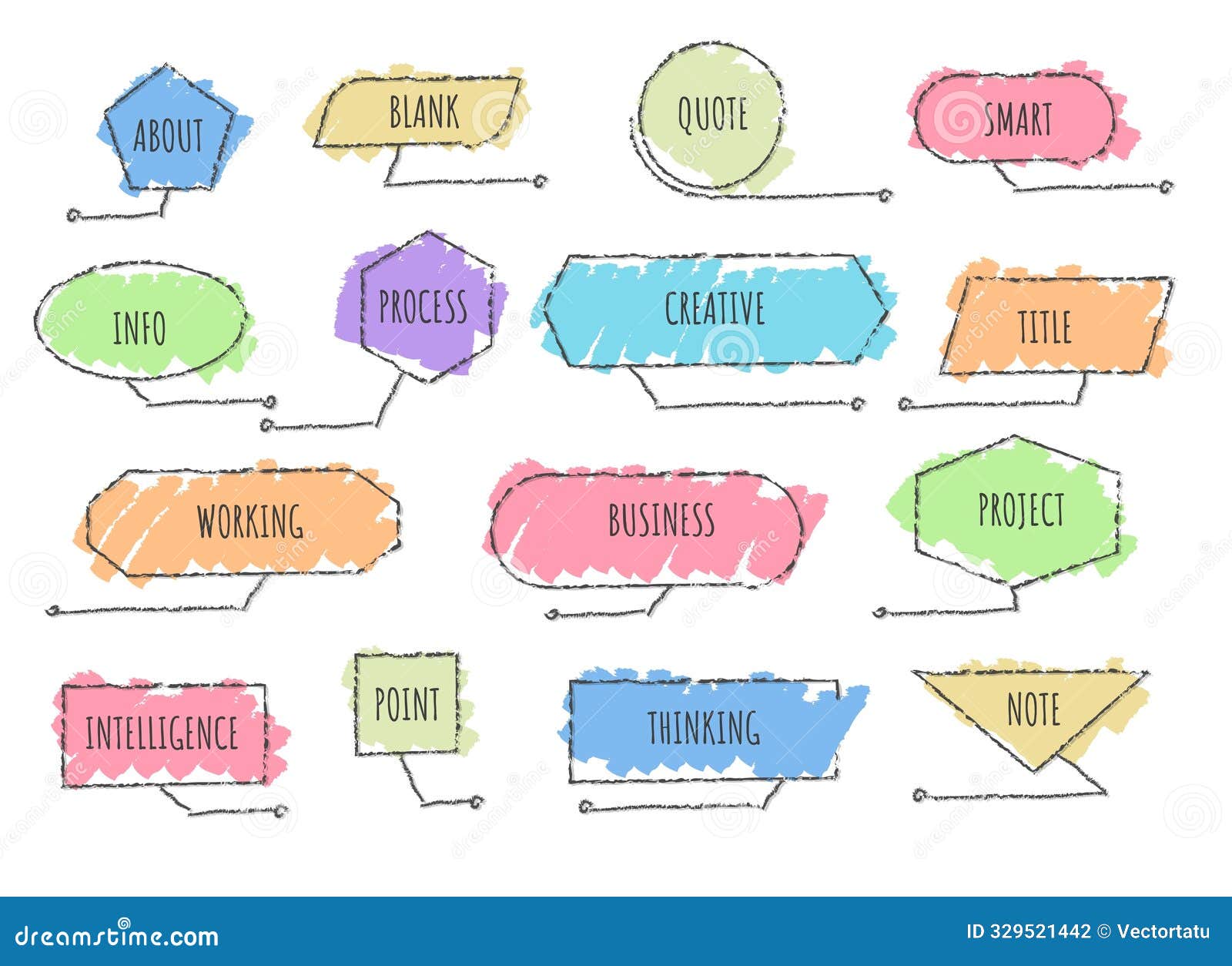 Callouts. Chat Communication Text Bars Digital Arrows Callouts Boxes ...