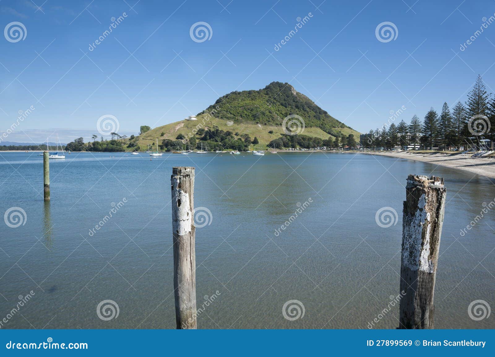 Calm bay. stock image. Image of wharf, mount, plenty - 27899569