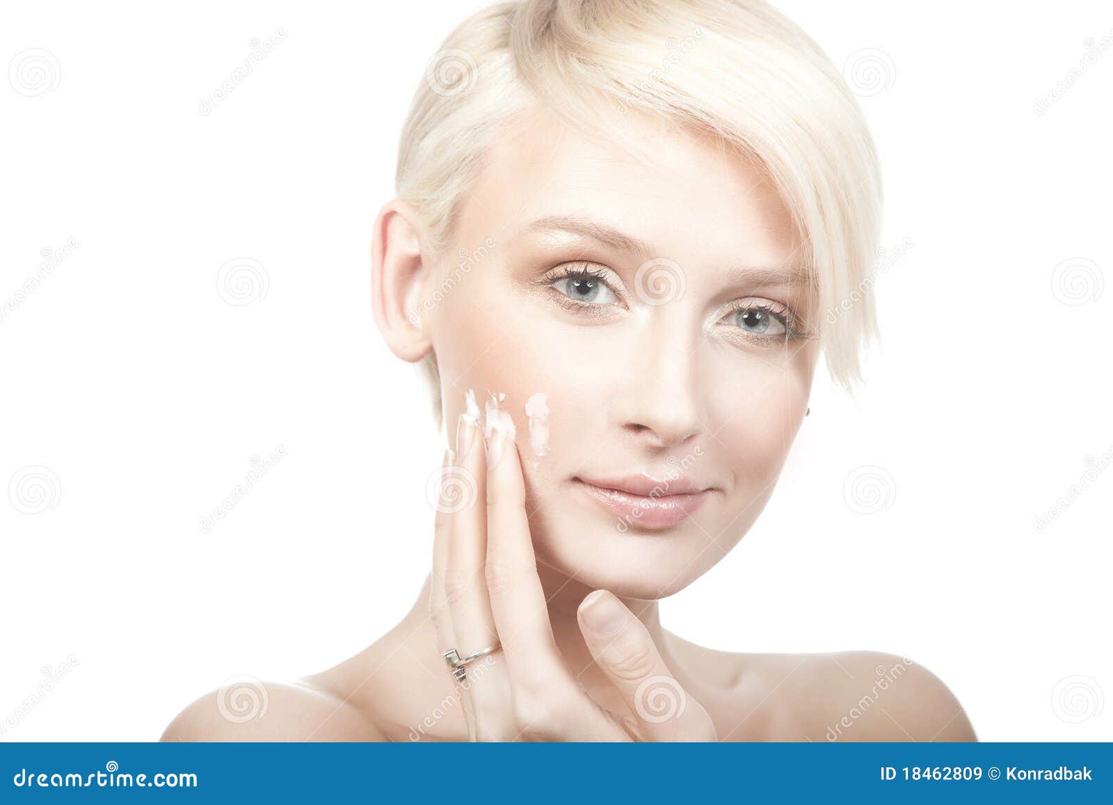Calm beauty portrait stock image. Image of face, beauty - 18462809