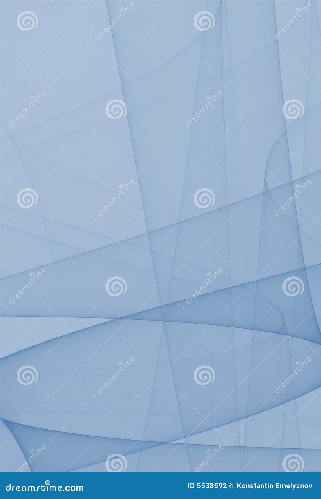 Calm blue stock illustration. Illustration of curve, flowing - 5538592