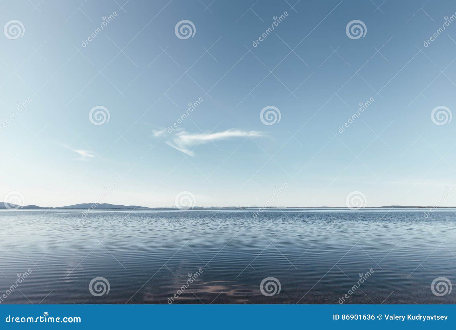 Calm Blue Nature stock photo. Image of nature, bright - 86901636