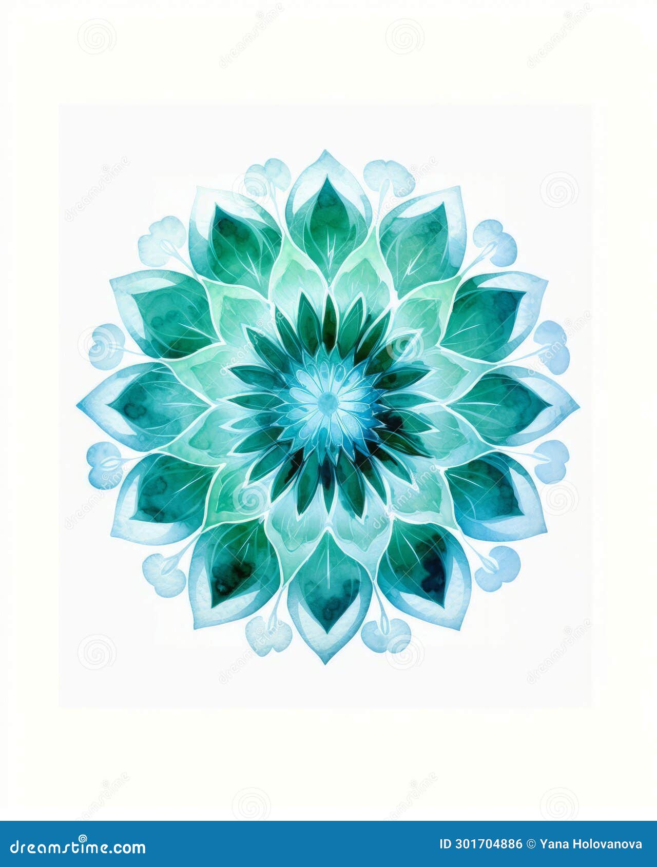 Calm in Chaos, a Mandala with Intertwining Patterns that Convey a Sense ...