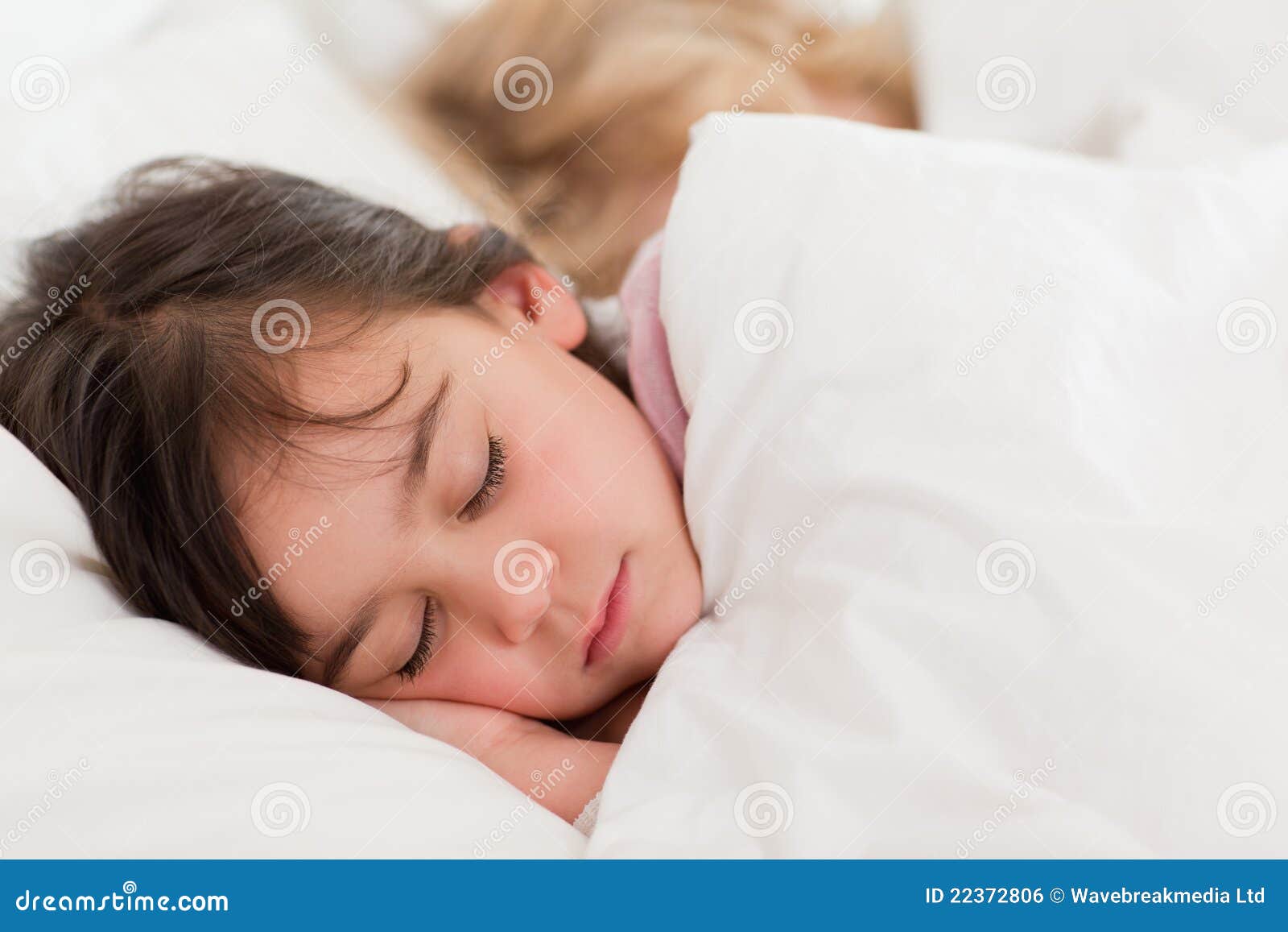 Calm children sleeping stock photo. Image of happy, caucasian - 22372806