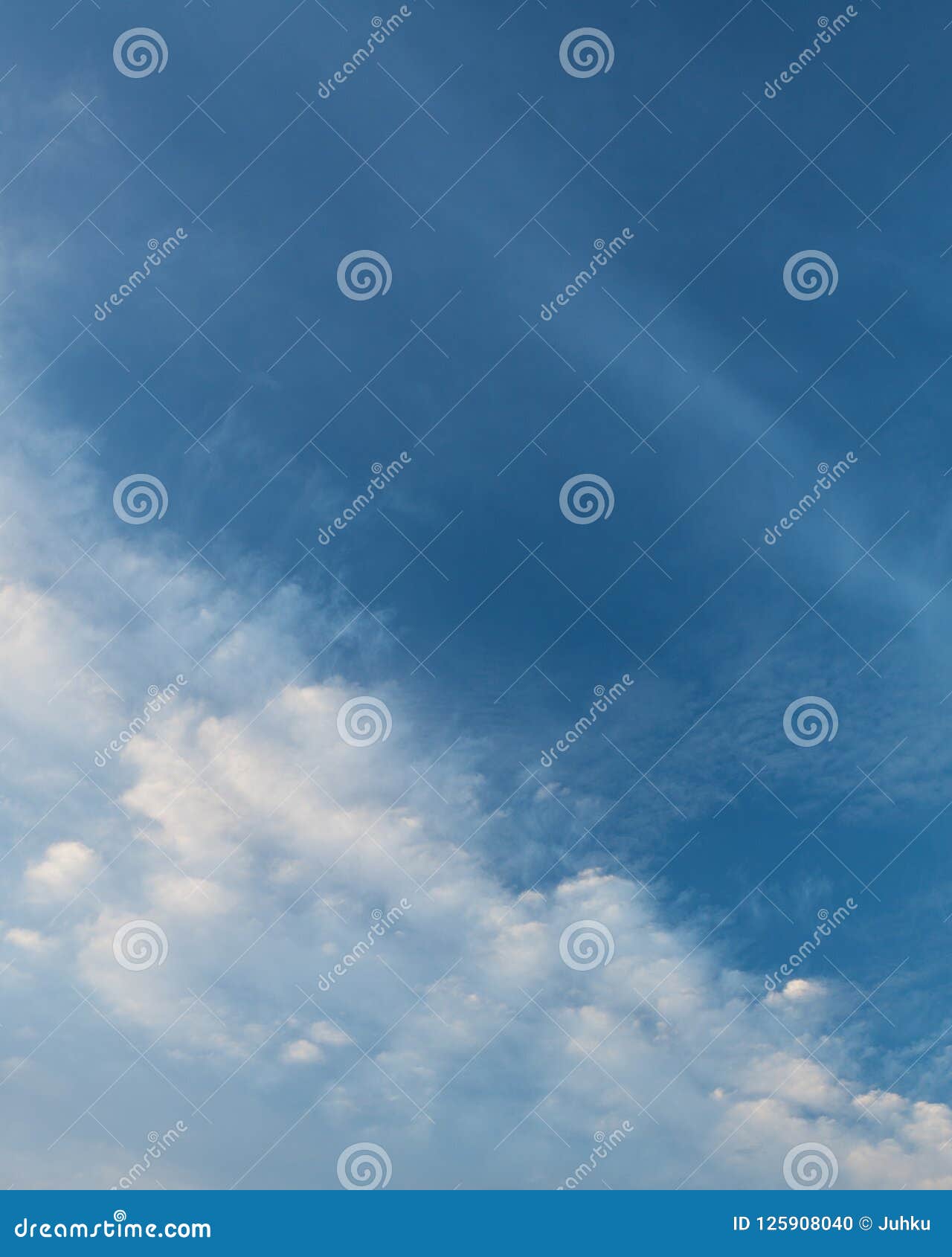 Calm Cloud Sky Scape at Dawn Background Stock Photo - Image of morning ...