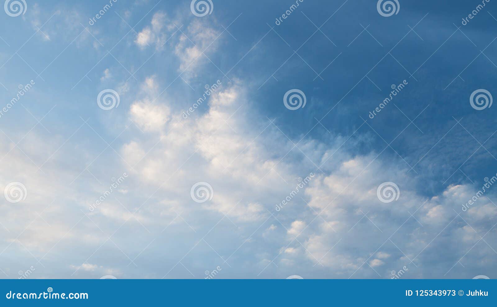 Calm Cloud Sky Scape at Dawn Background Stock Image - Image of sunrise ...