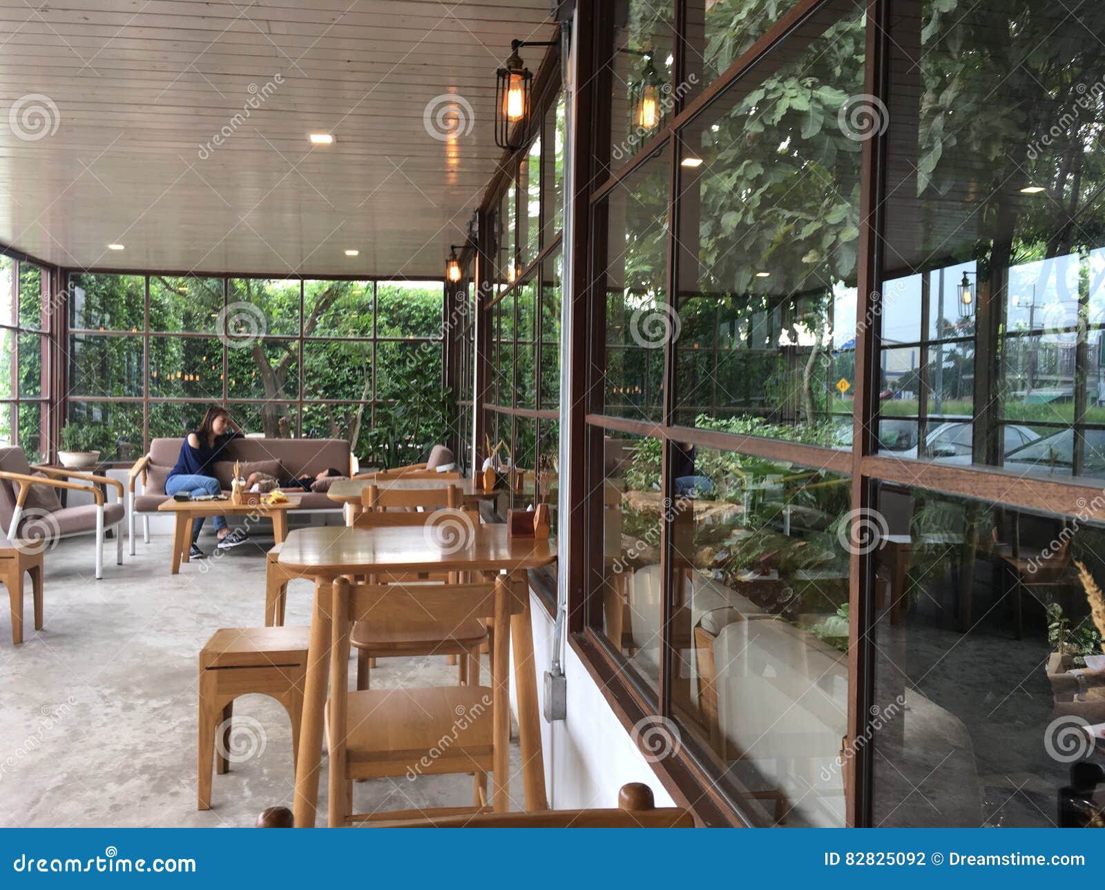 Calm coffee cafe stock photo. Image of late, cafe, coffee - 82825092