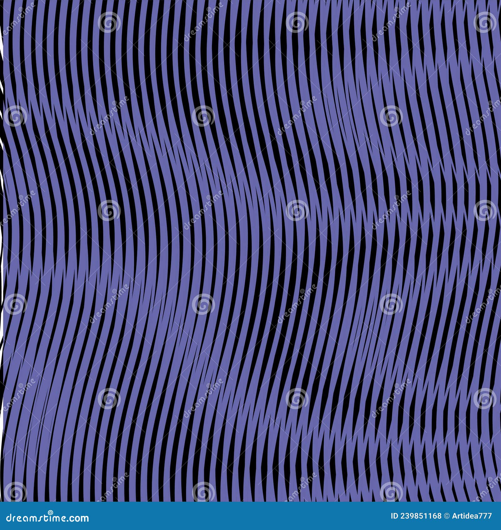 Concave Convex Linear Calm Texture With Moire Optical Illusion. Vector ...