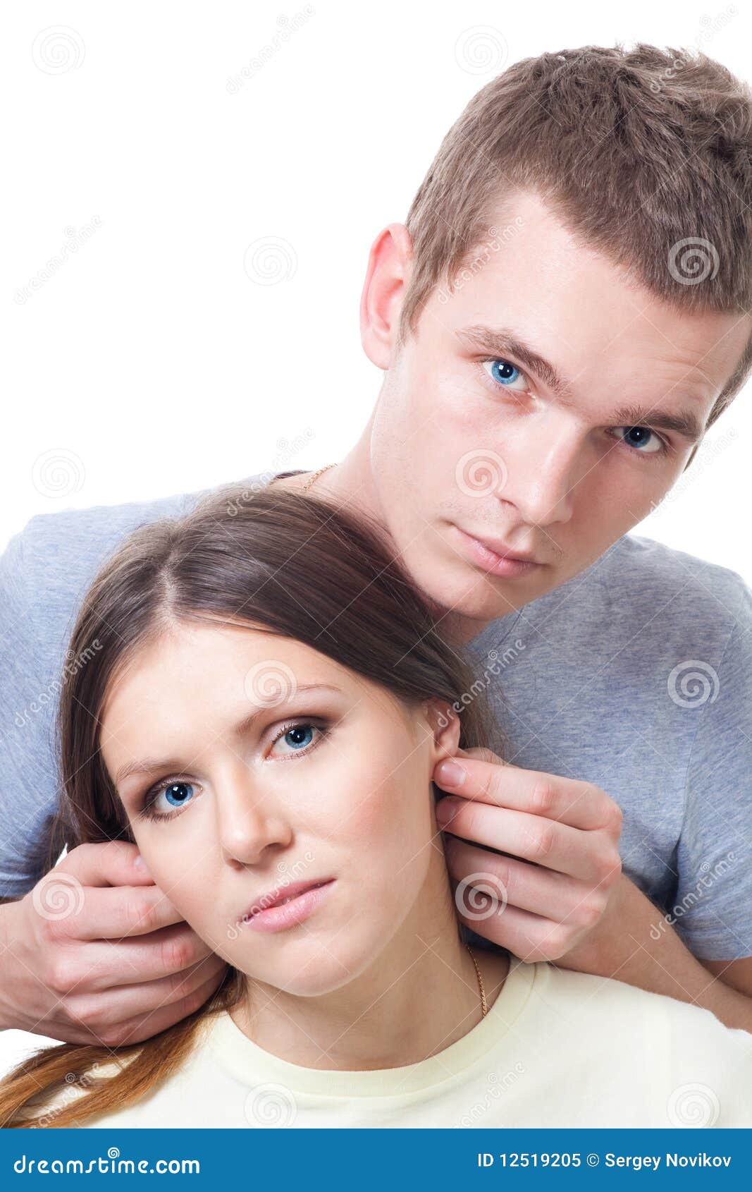Calm couple together stock image. Image of relaxed, relationship - 12519205