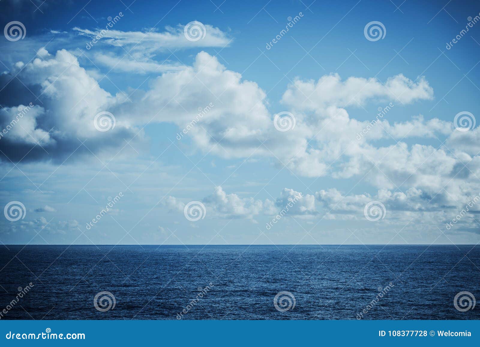 Calm and Flat Seascape stock photo. Image of atlantic - 108377728