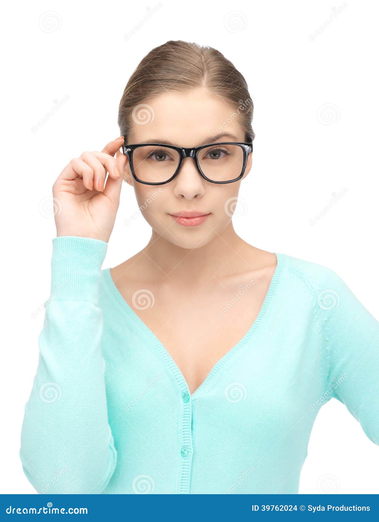 Calm and friendly woman stock photo. Image of caucasian - 39762024