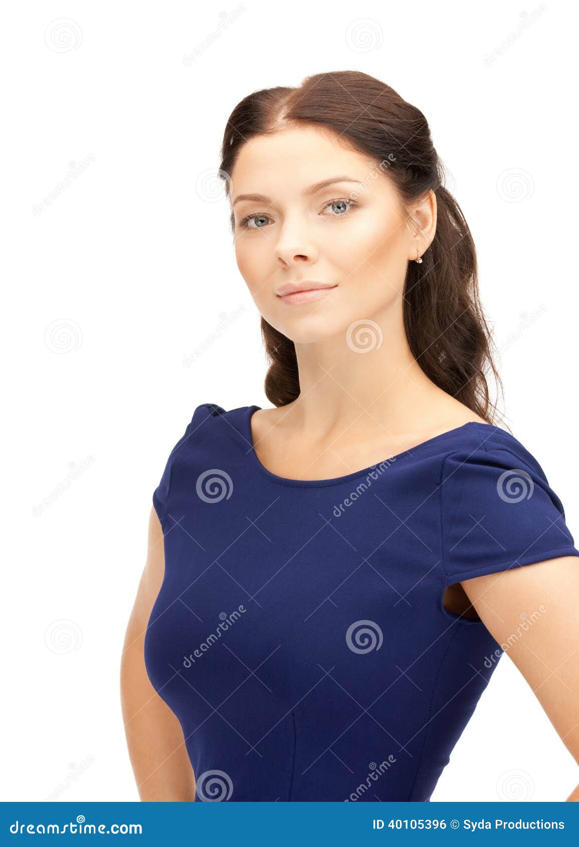 Calm and friendly woman stock photo. Image of education - 40105396