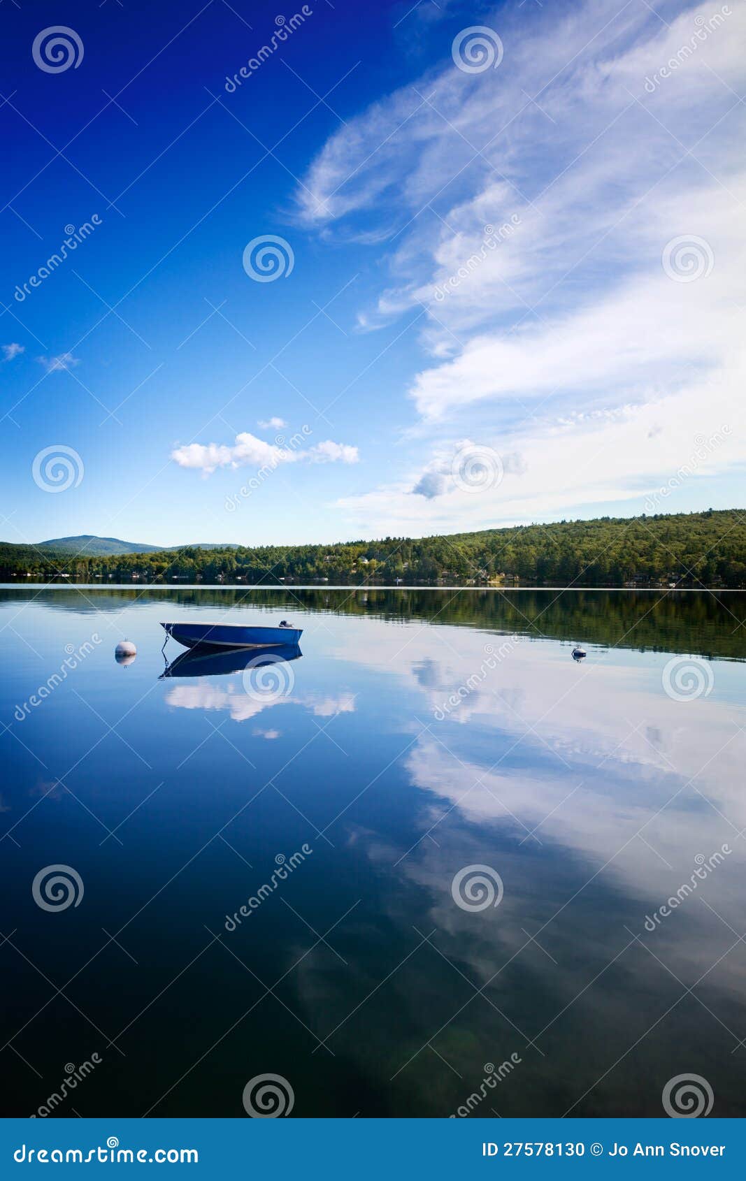 Calm lake reflections stock photo. Image of sunshine - 27578130
