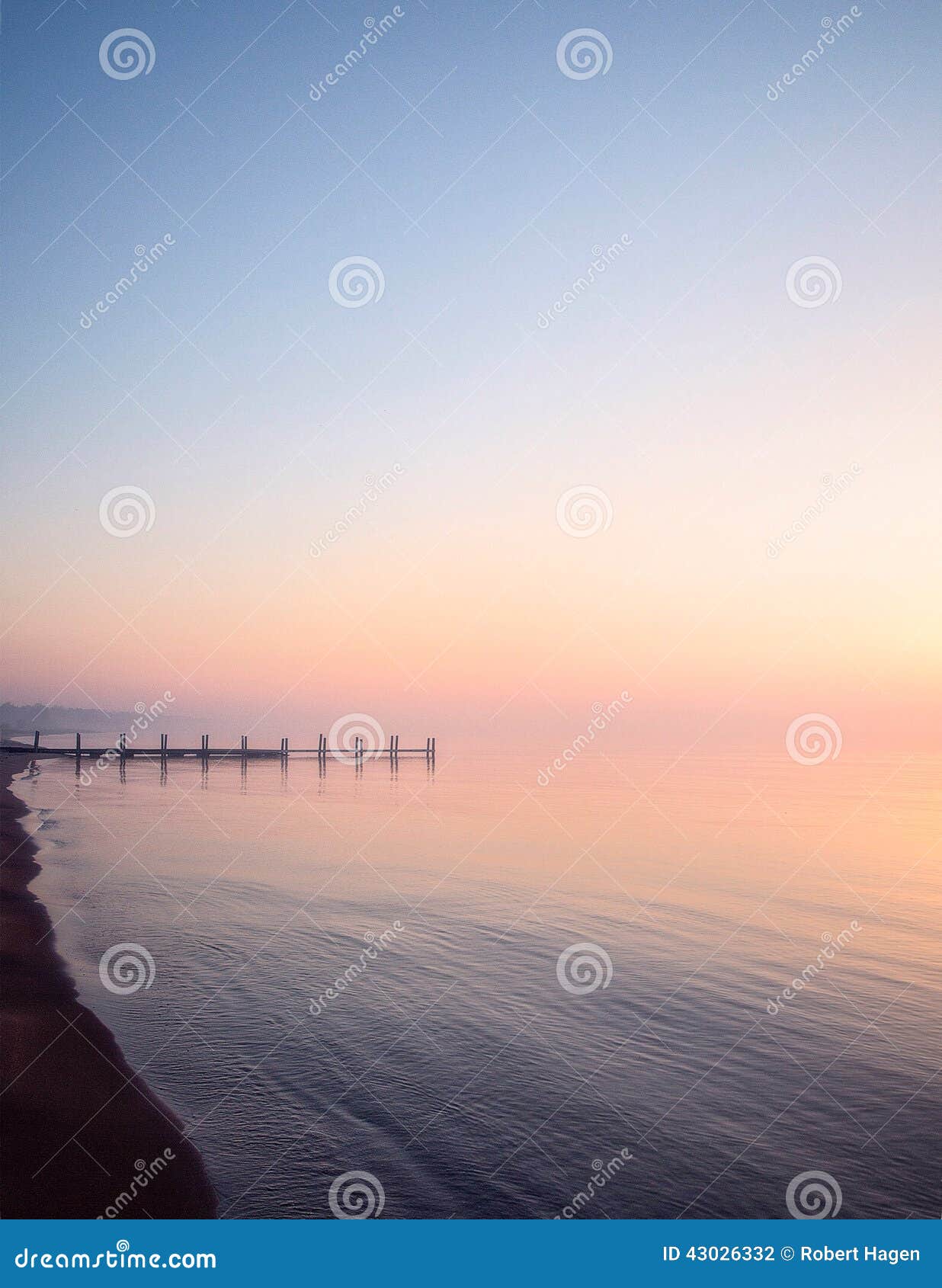 Calm lake shore stock photo. Image of shore, lake, calm - 43026332