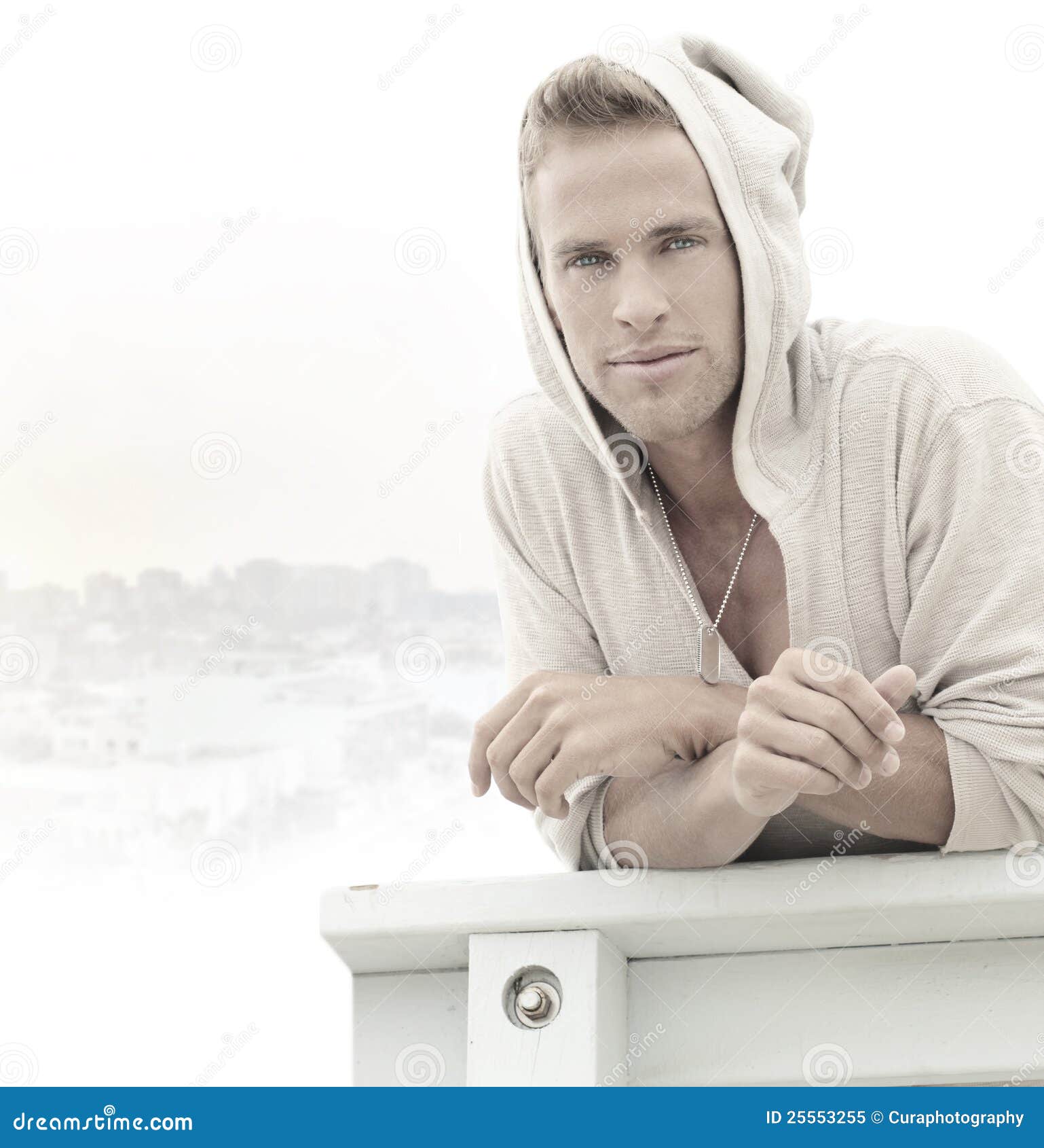 Calm man stock image. Image of white, portrait, relax - 25553255