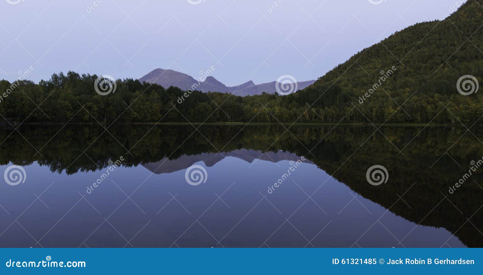 Calm mirror lake stock image. Image of lake, nightsky - 61321485