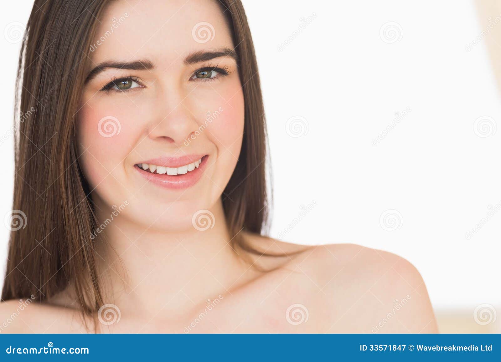 Calm Nude Girl Looking At Camera Stock Image Image Of Peaceful Lifestyle 33571847 5472