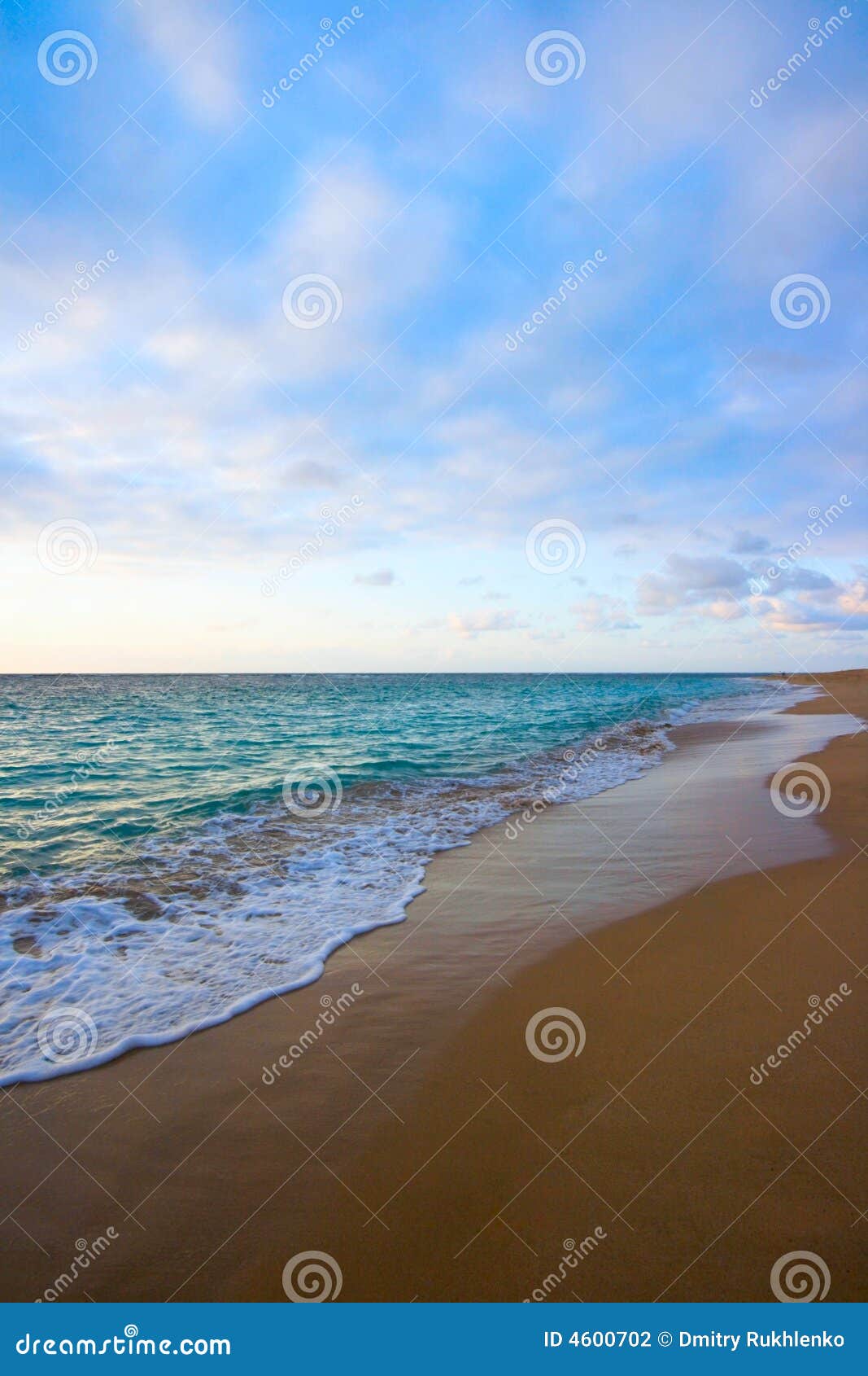 Calm ocean during sunrise stock photo. Image of oceans - 4600702