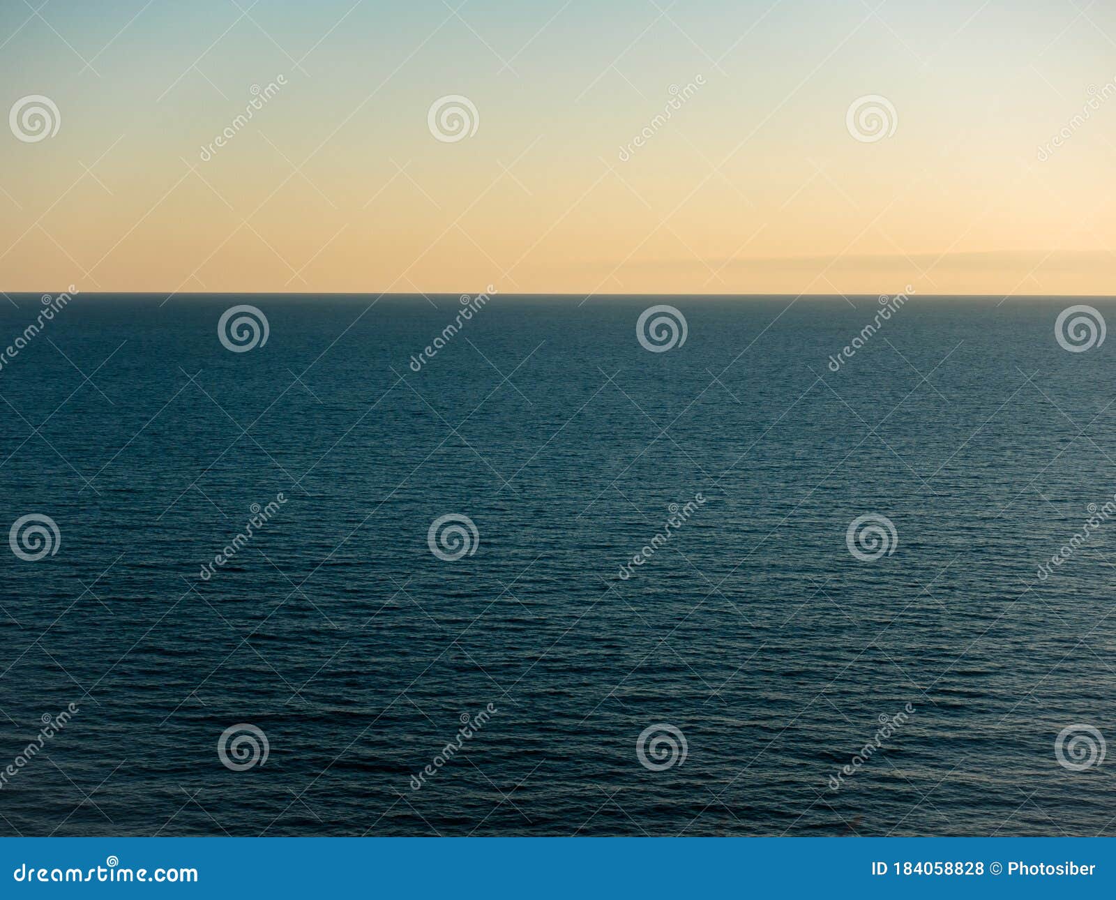 Calm, relaxing seascape. stock photo. Image of water - 184058828