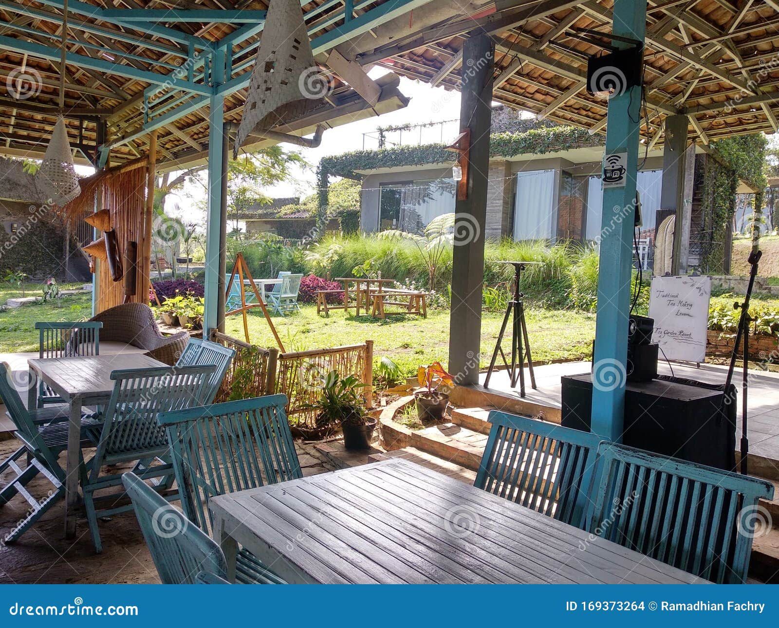 A Calm Resto Cafe editorial stock image. Image of resto - 169373264