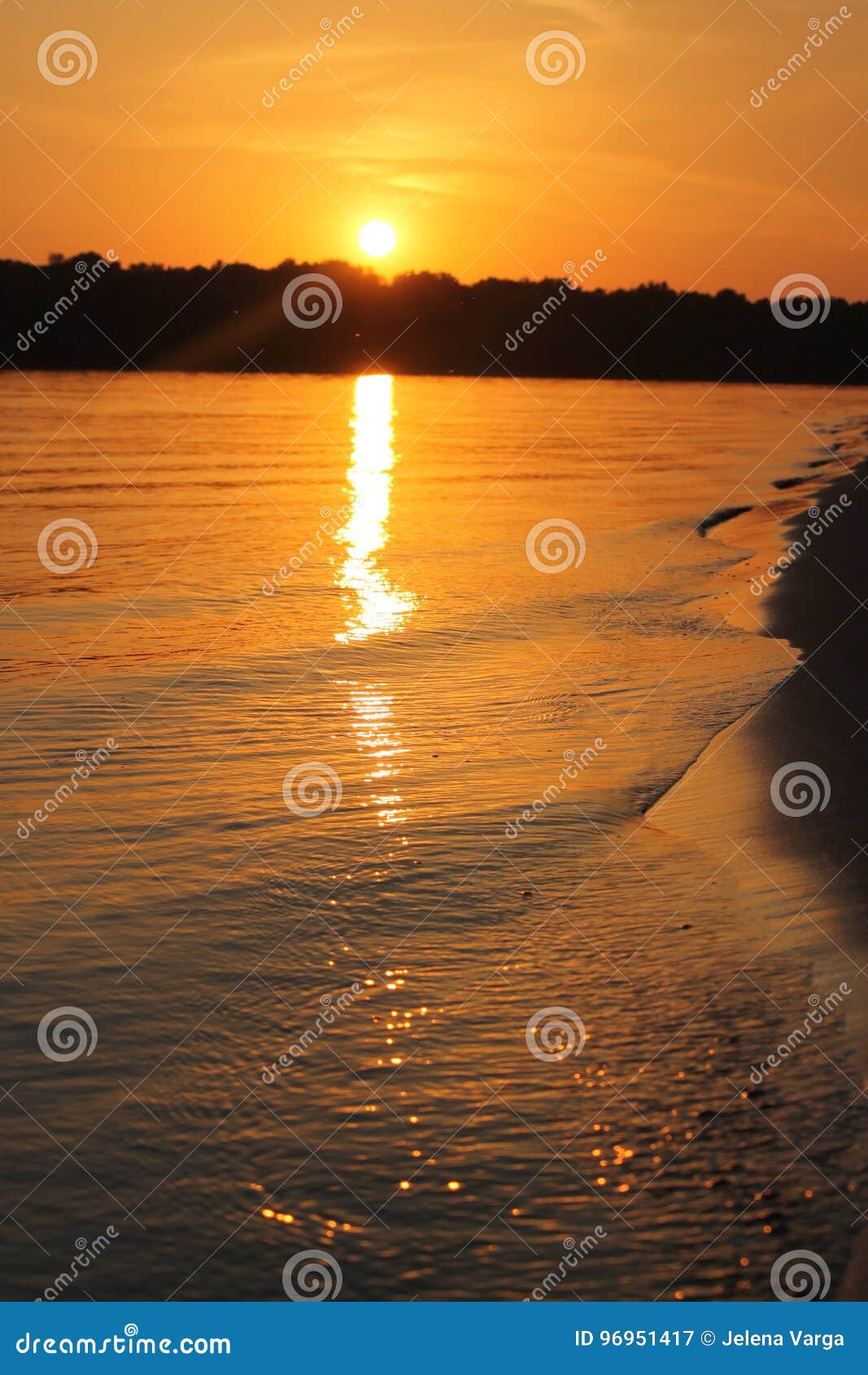 Calm river stock image. Image of enjoyment, relaxation - 96951417