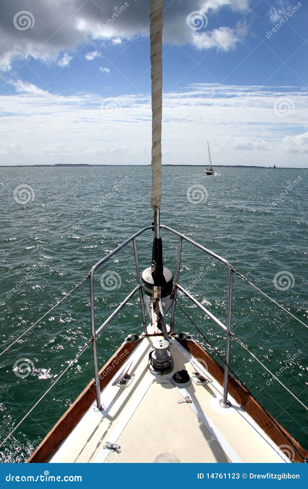 Calm sailing stock image. Image of ketch, adventure, boating - 14761123