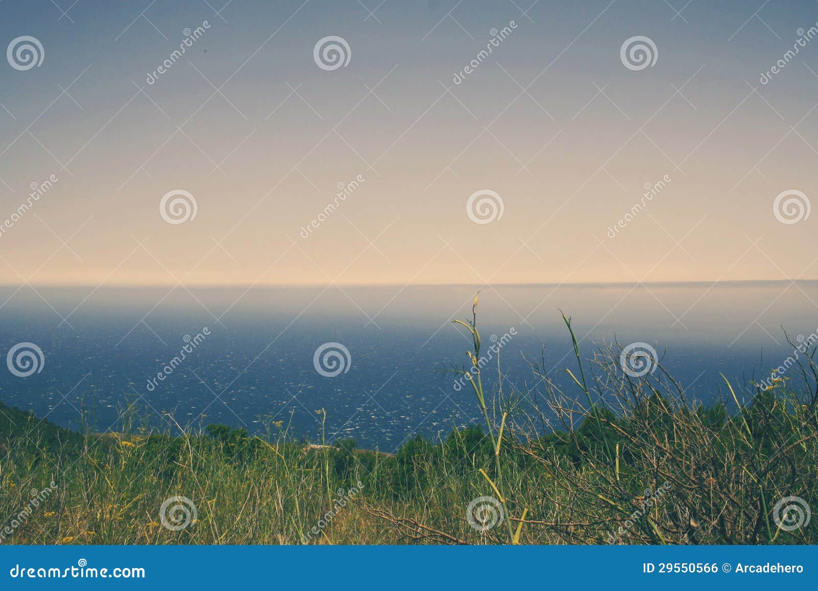 Calm sea stock photo. Image of calm, nature, islands - 29550566