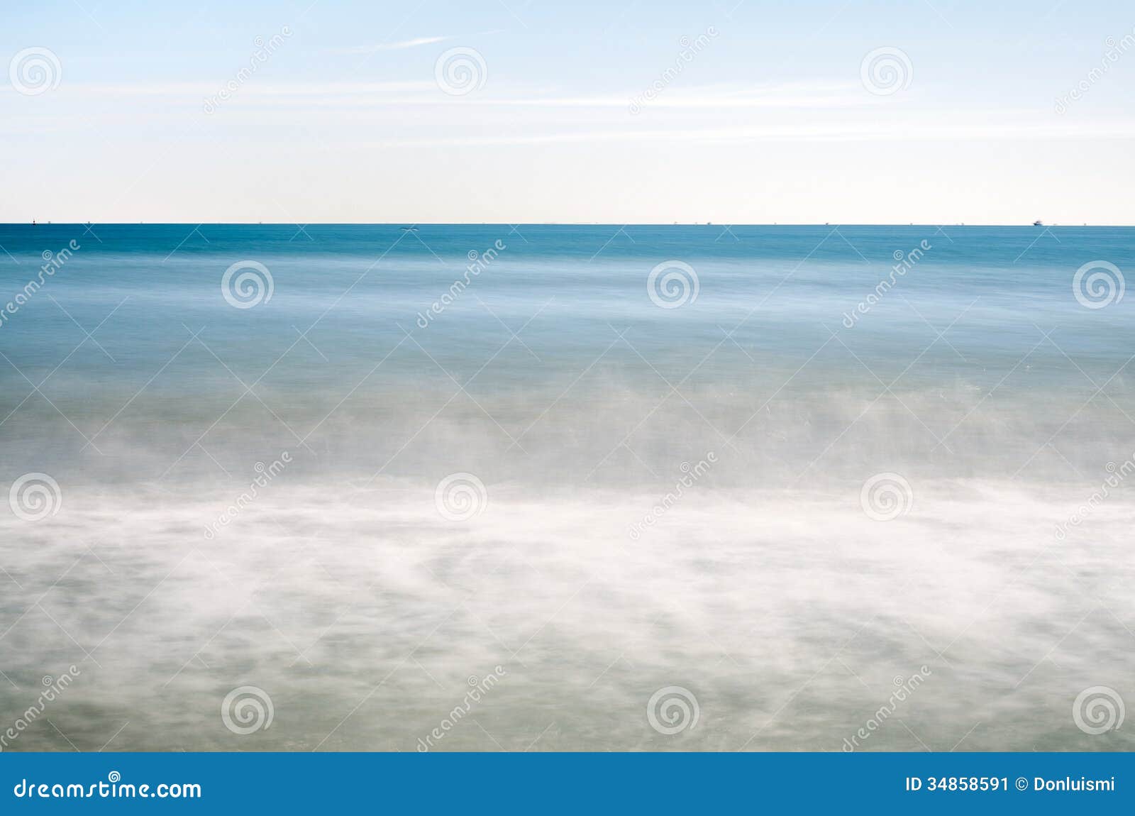 Calm sea stock image. Image of light, landscape, background - 34858591