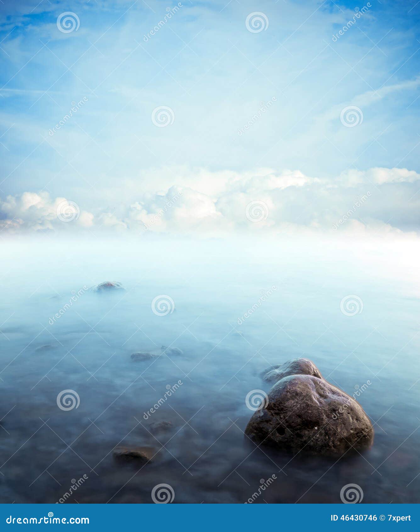 Calm on sea stock photo. Image of turquoise, colors, blue - 46430746