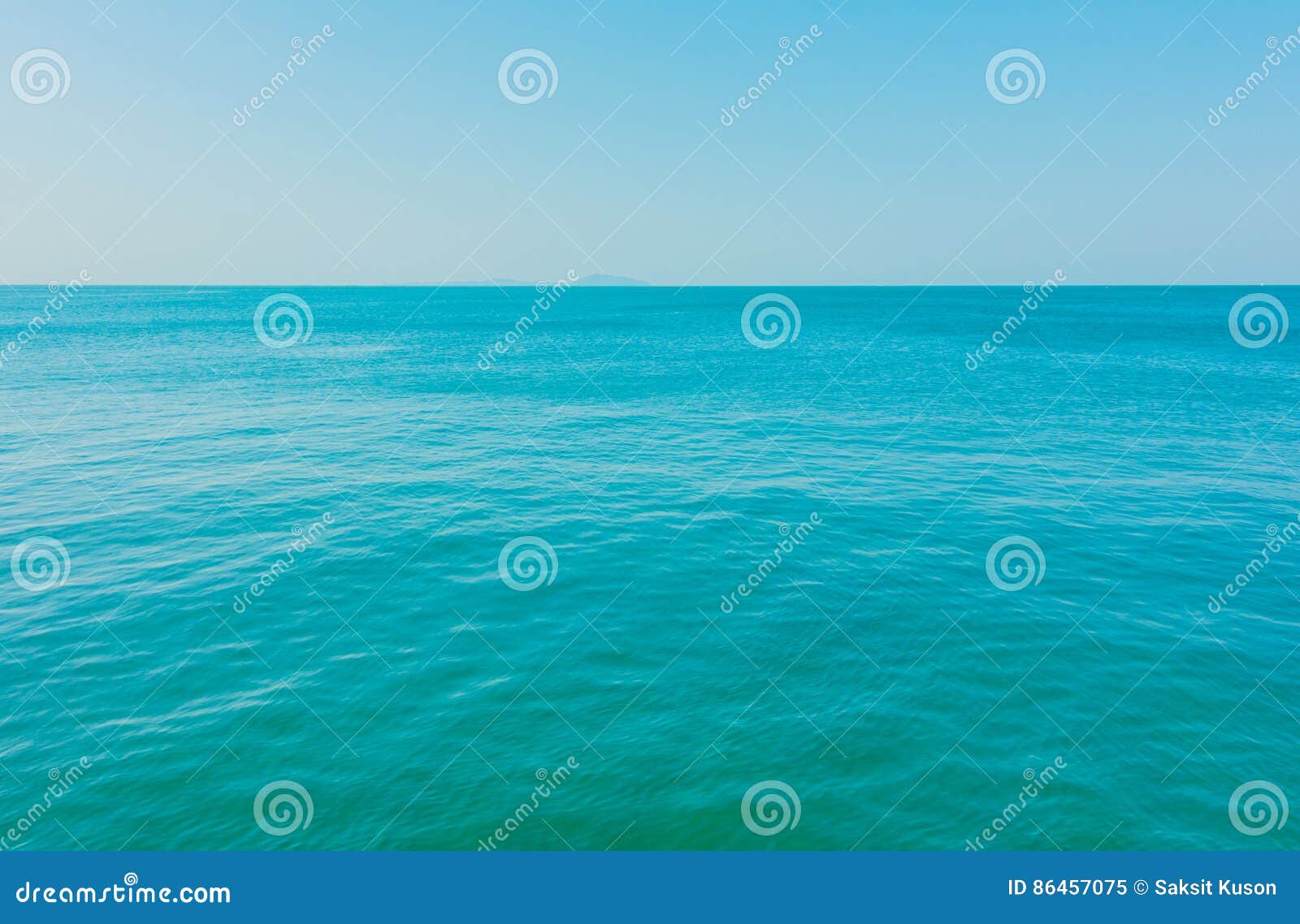 Calm Sea Ocean stock image. Image of summer, blue, outdoor - 86457075