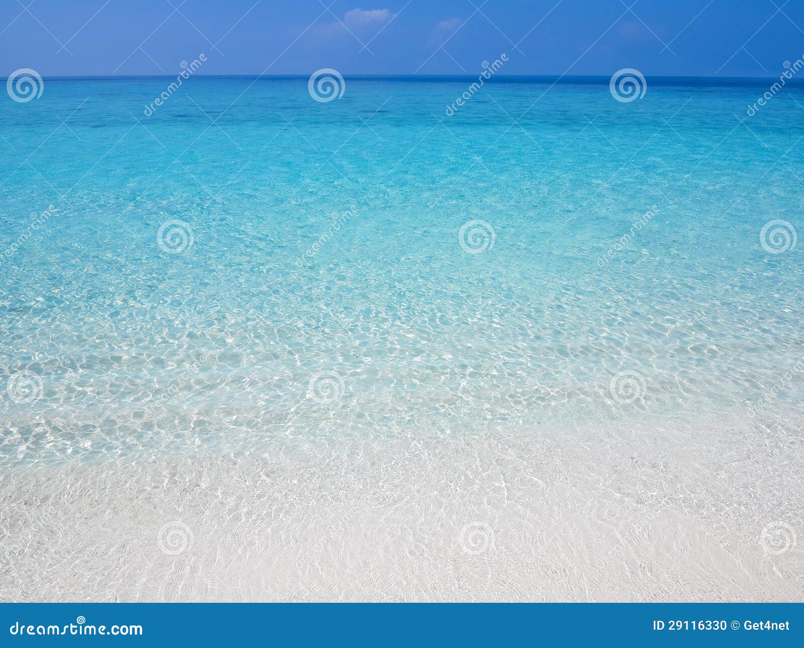Calm and Smooth Ocean with Water Ripples Stock Photo - Image of color ...