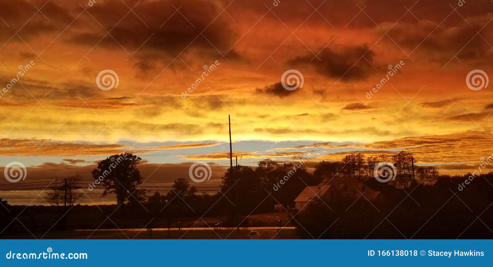 Calm after the Storm stock photo. Image of sunset, calm - 166138018