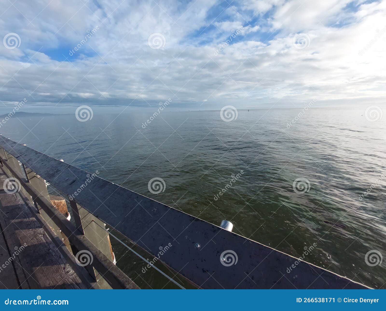 The Calm after the Storm on the Pacific Ocean Stock Image - Image of ...