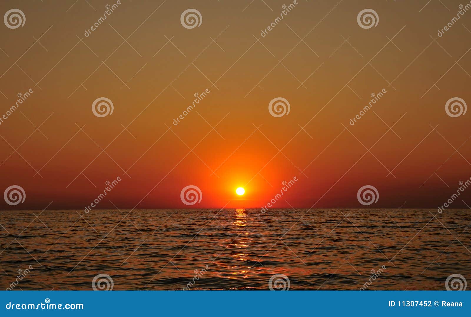 Calm sunset stock photo. Image of landscape, marine, ripple - 11307452