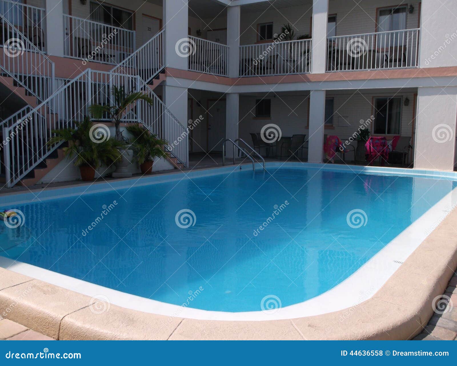 Calm Warm Swimming Pool stock photo. Image of beautiful - 44636558