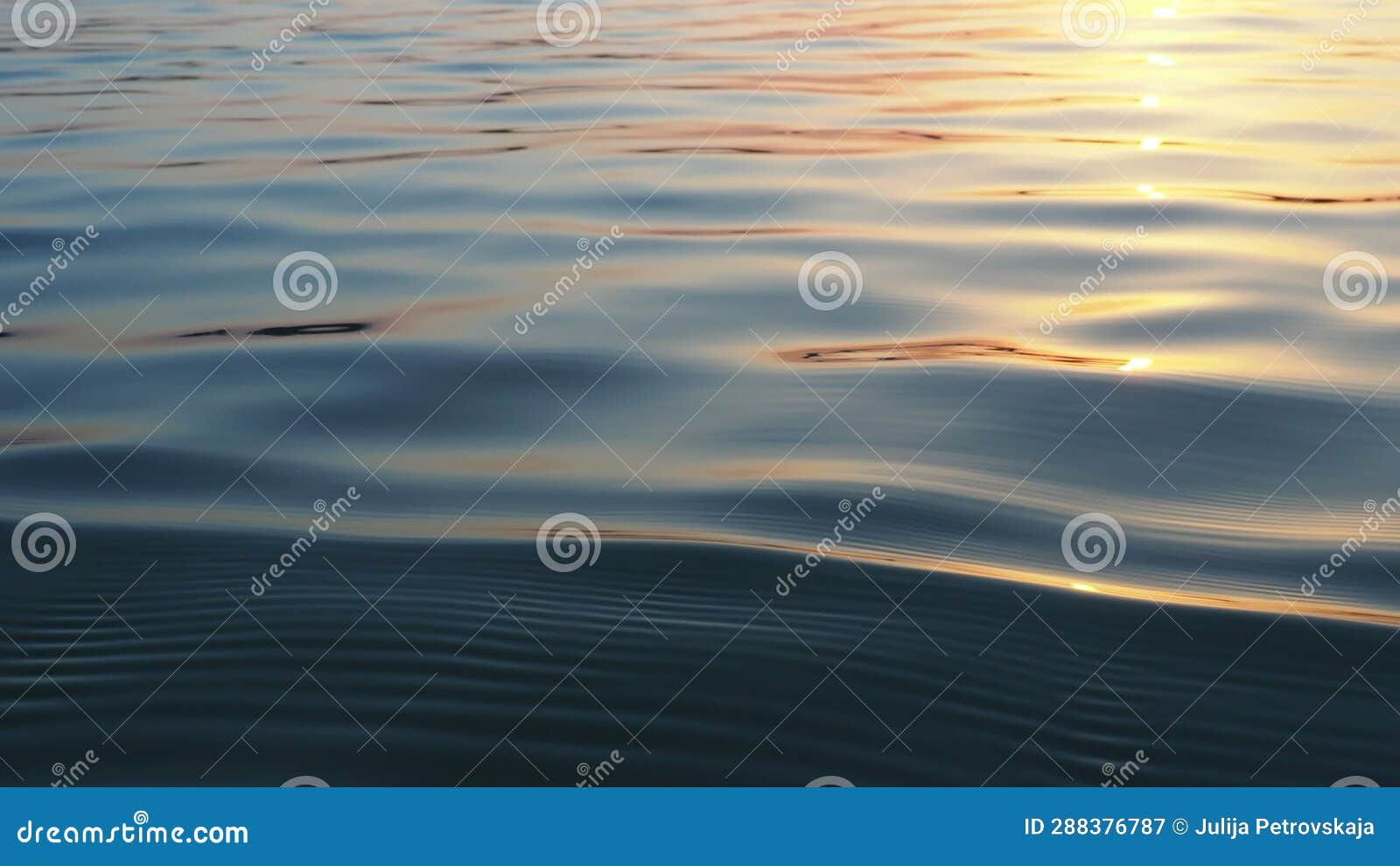 Calm Water with Ripples and Smooth Waves. Water Texture. Water Surface ...