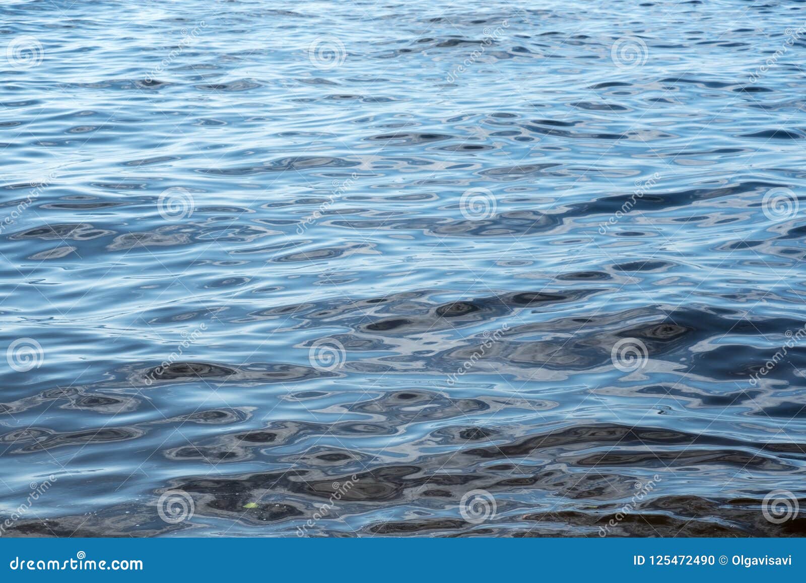 Calm water surface stock photo. Image of horizontal - 125472490