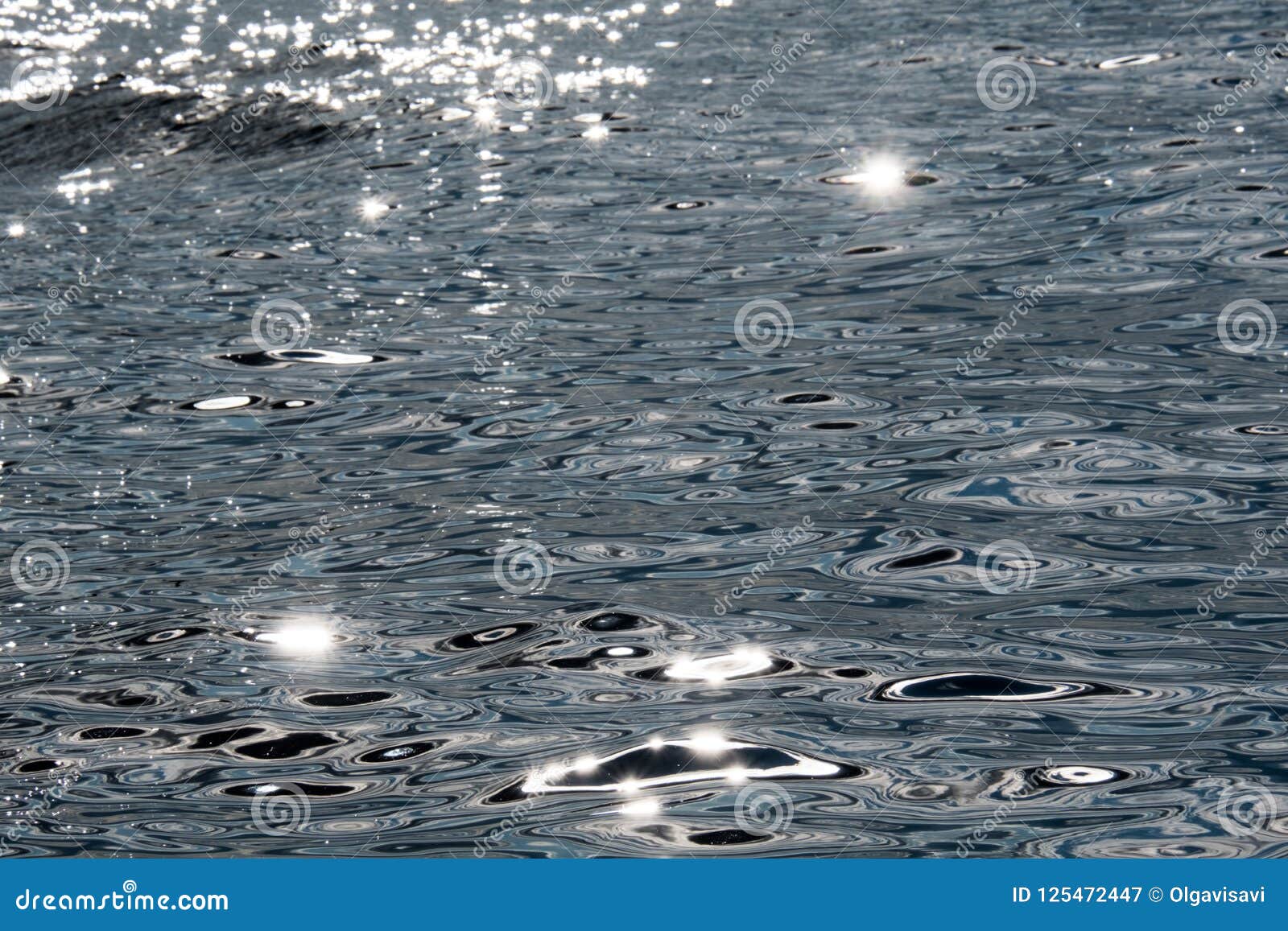 Calm Water Surface with Small Ripples Stock Image - Image of ripples ...