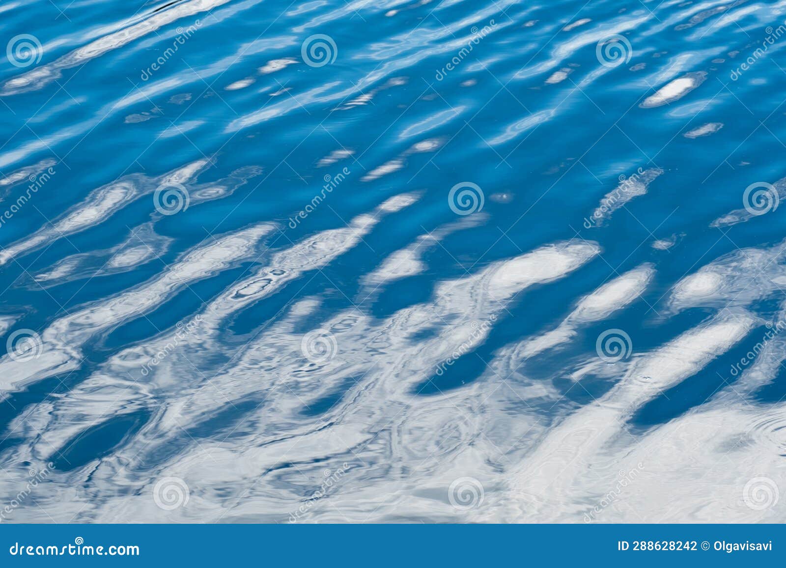 Calm Water Surface with Small Ripples Stock Photo - Image of background ...