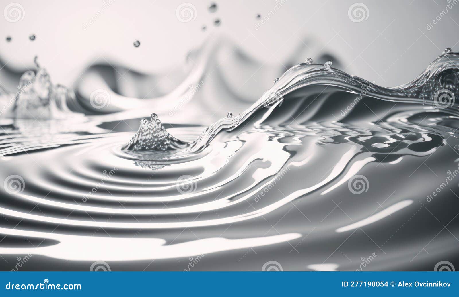 Calm Water Surface Texture with Ripples and Splashes. Perfect for Web ...