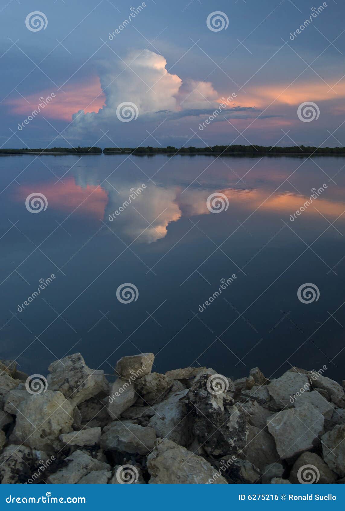 Calm Waters stock photo. Image of reflection, rocks, colorful - 6275216
