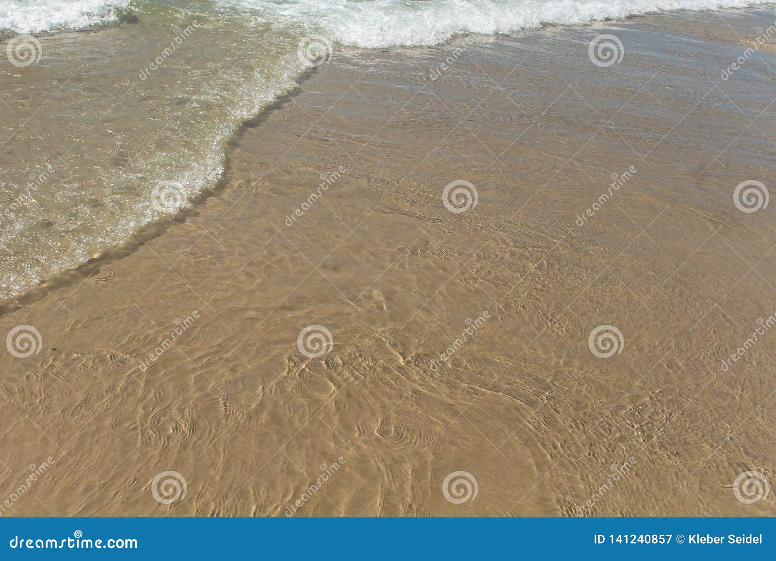 Calm Waves on the Beach. Backgrounds and Textures Stock Image - Image ...