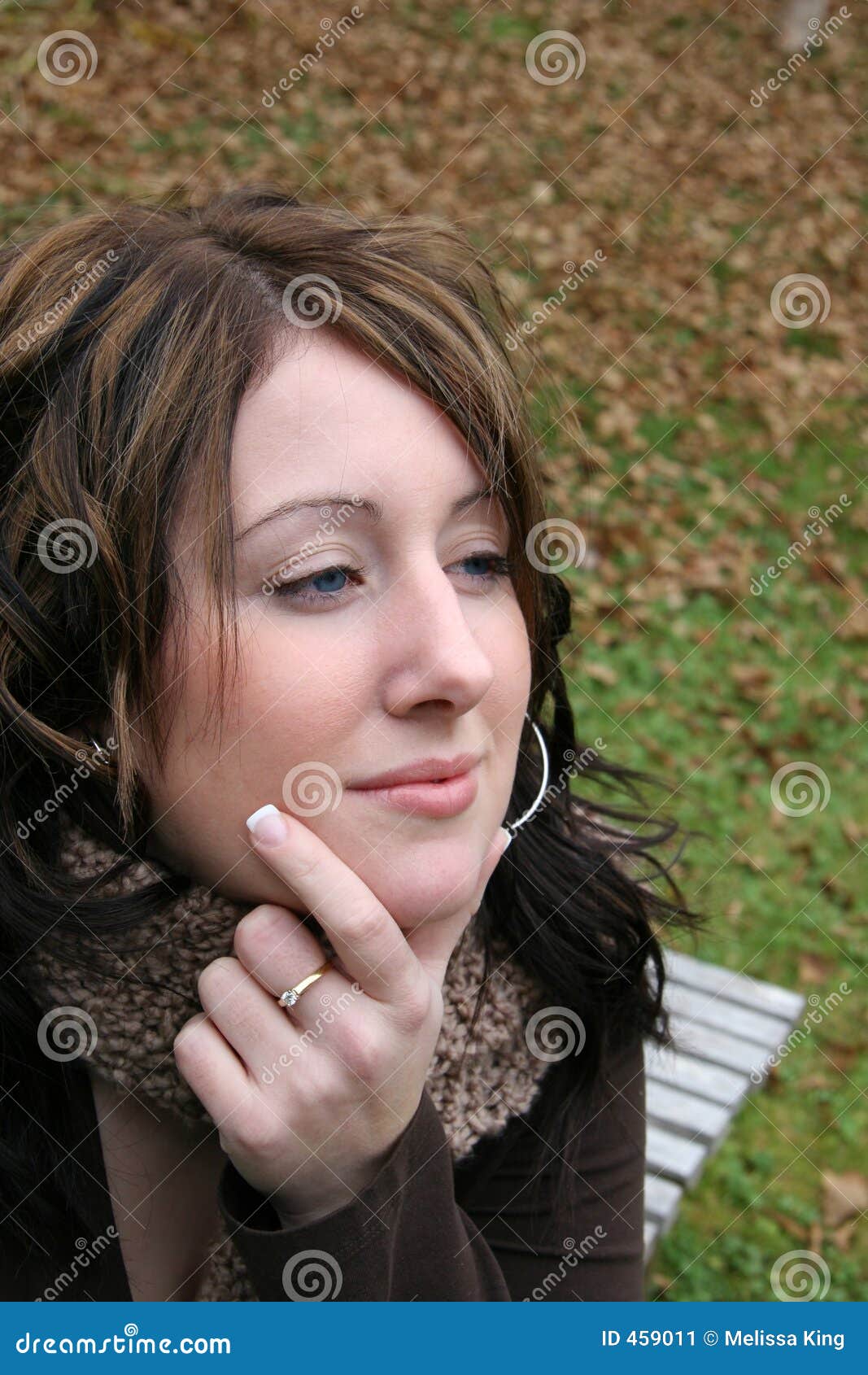 Calm Woman stock image. Image of appealing, mouth, lovely - 459011