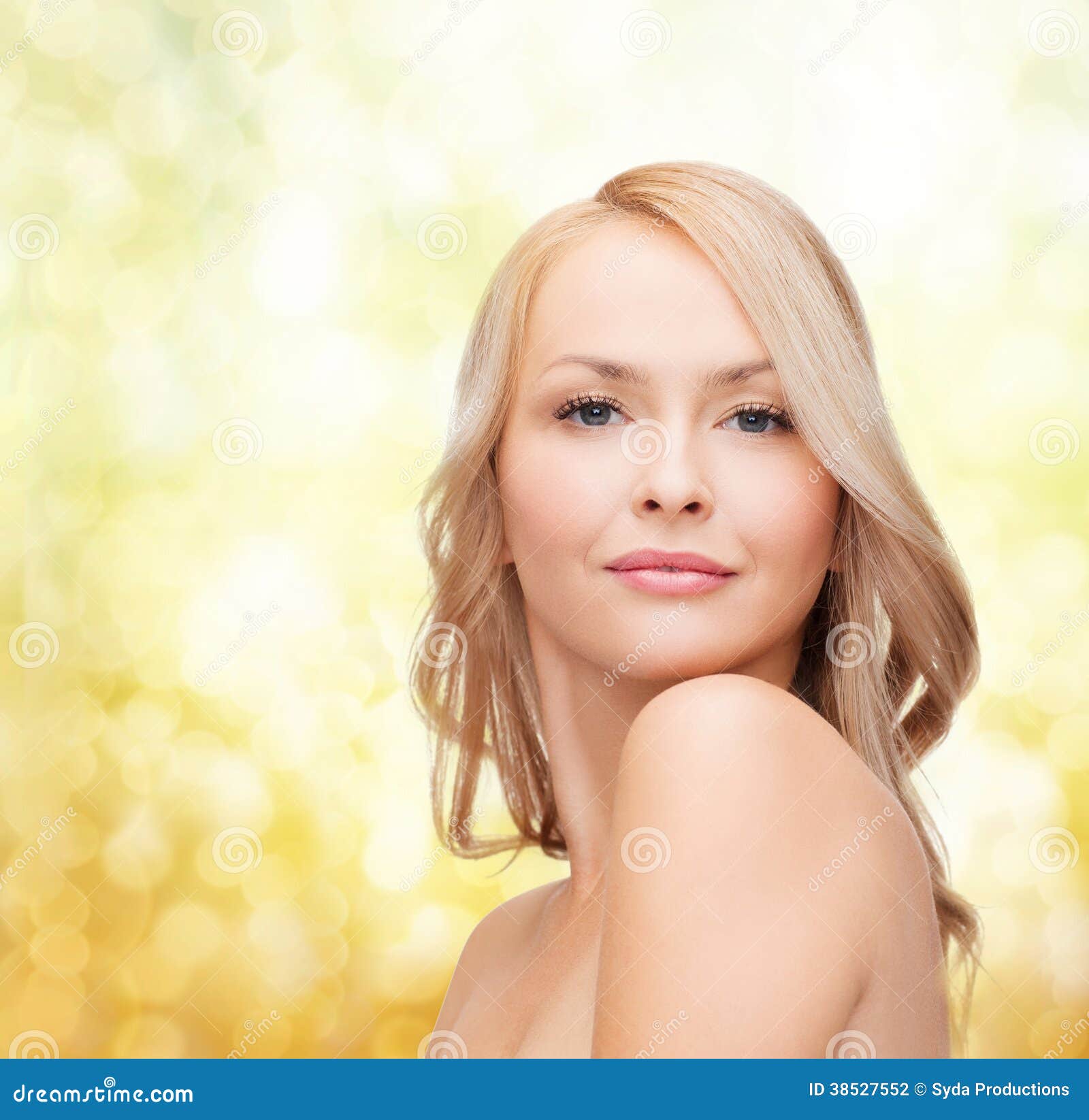 Calm young woman stock photo. Image of healthy, gorgeous - 38527552