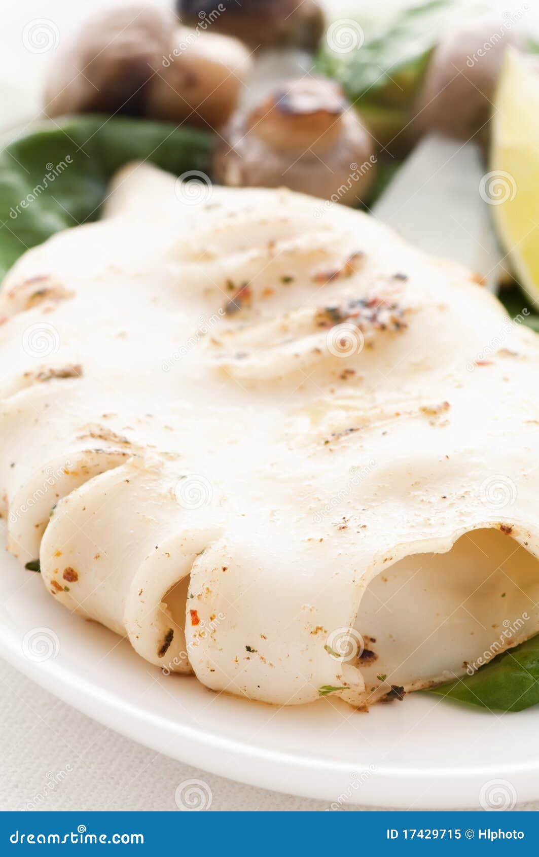 Calmari stock image. Image of gashed, chard, lime, exotically - 17429715