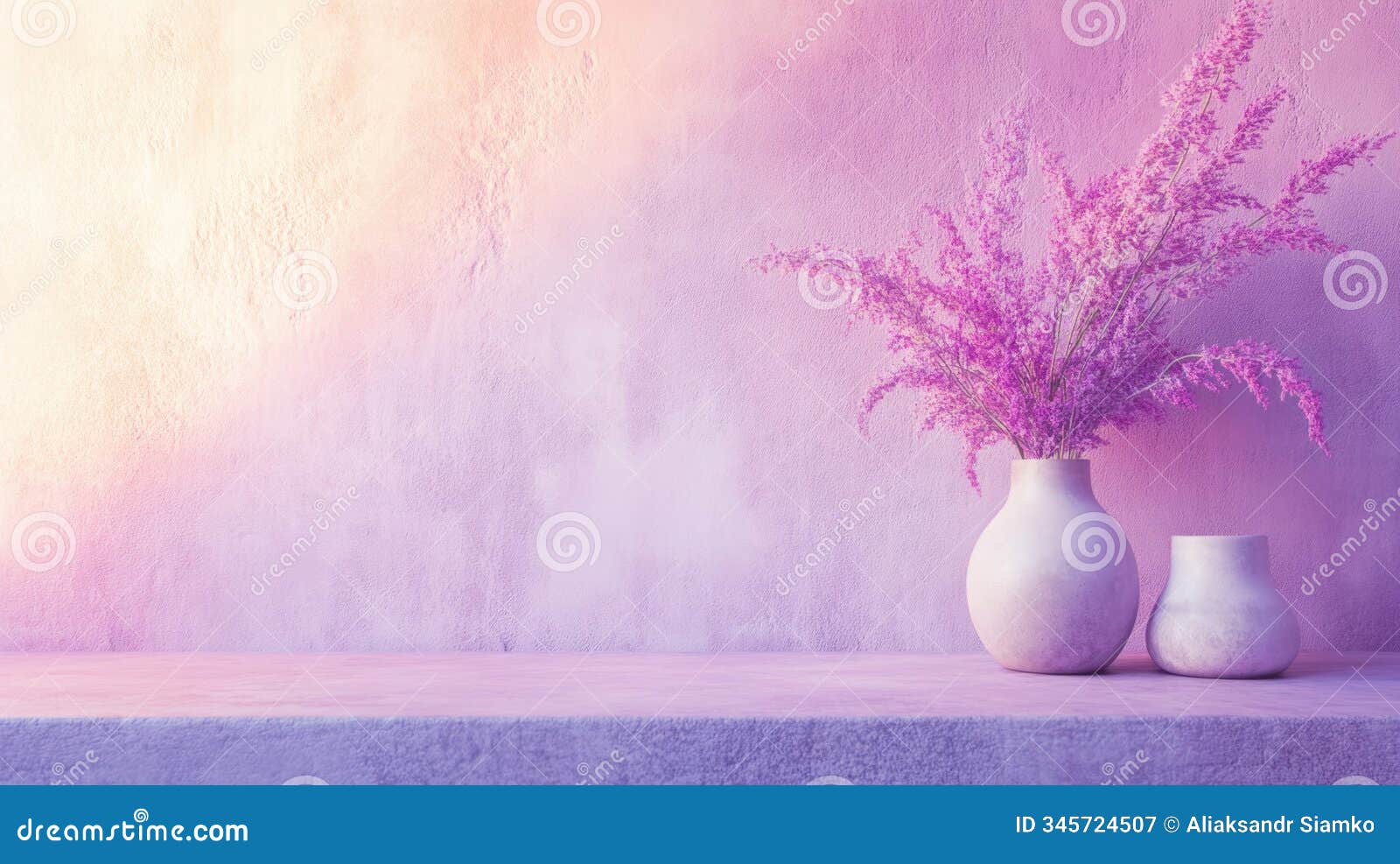 A Calming Gradient Blending Pastel Purple and Pink for Visual Serenity ...