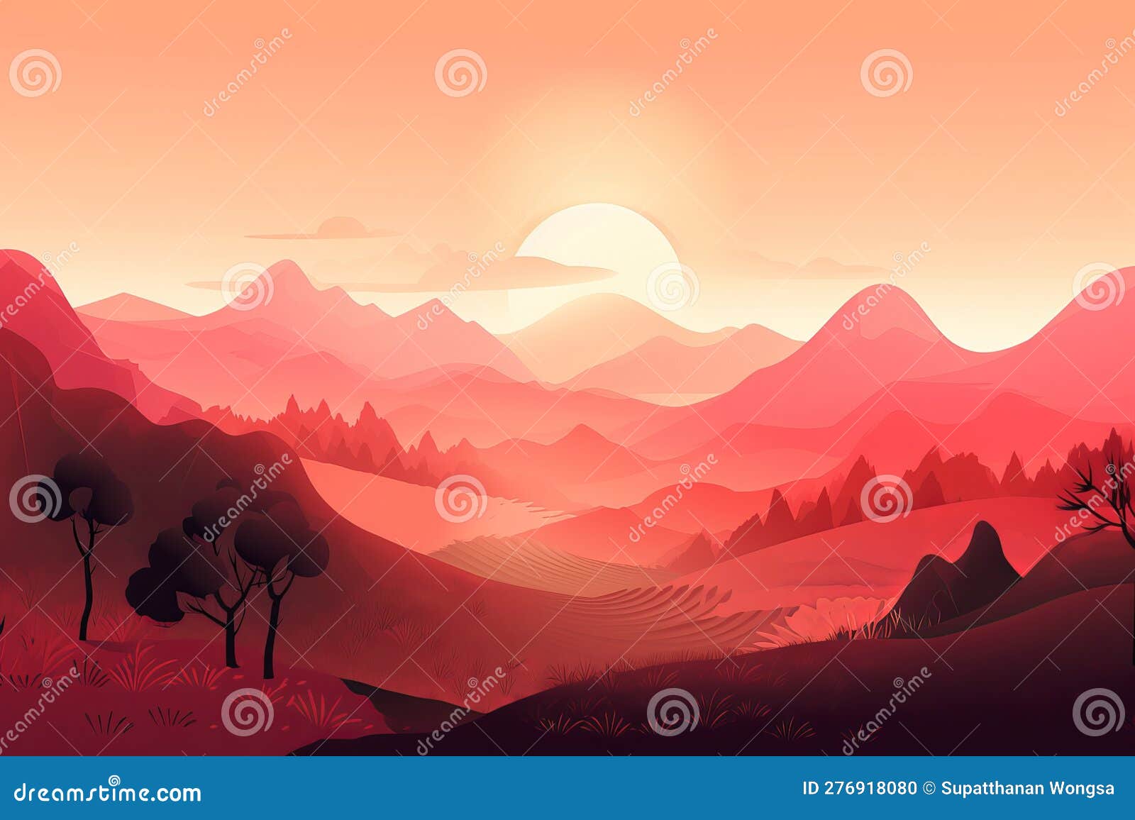 Soothing Landscape Scenery Of Heathland In National Park Hoge Veluwe ...