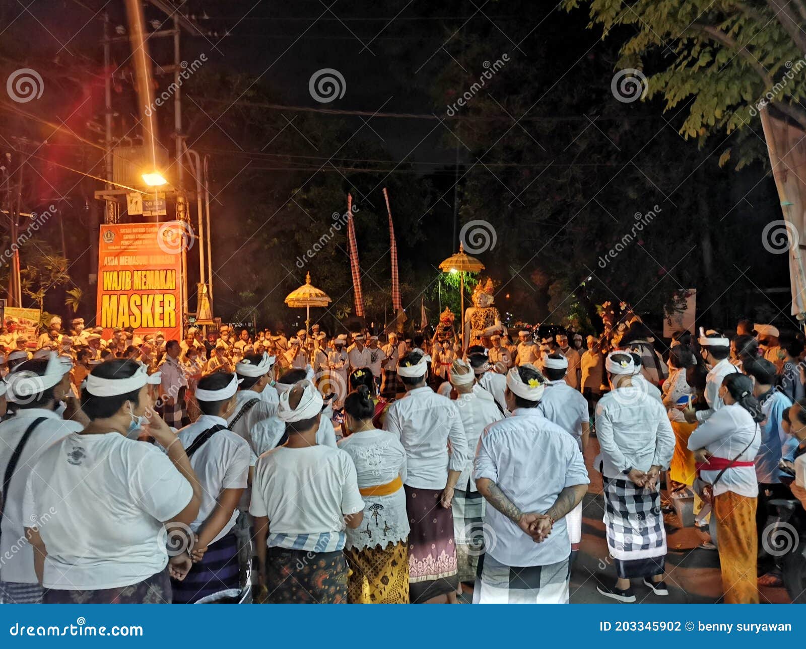 Calon Arang Ceremony in Bali Editorial Photography - Image of arang ...