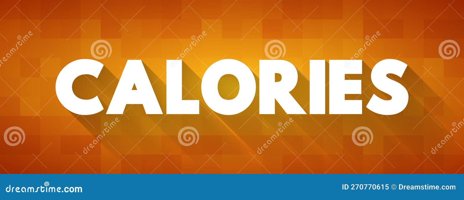 Calories Text Quote, Concept Background Stock Illustration ...