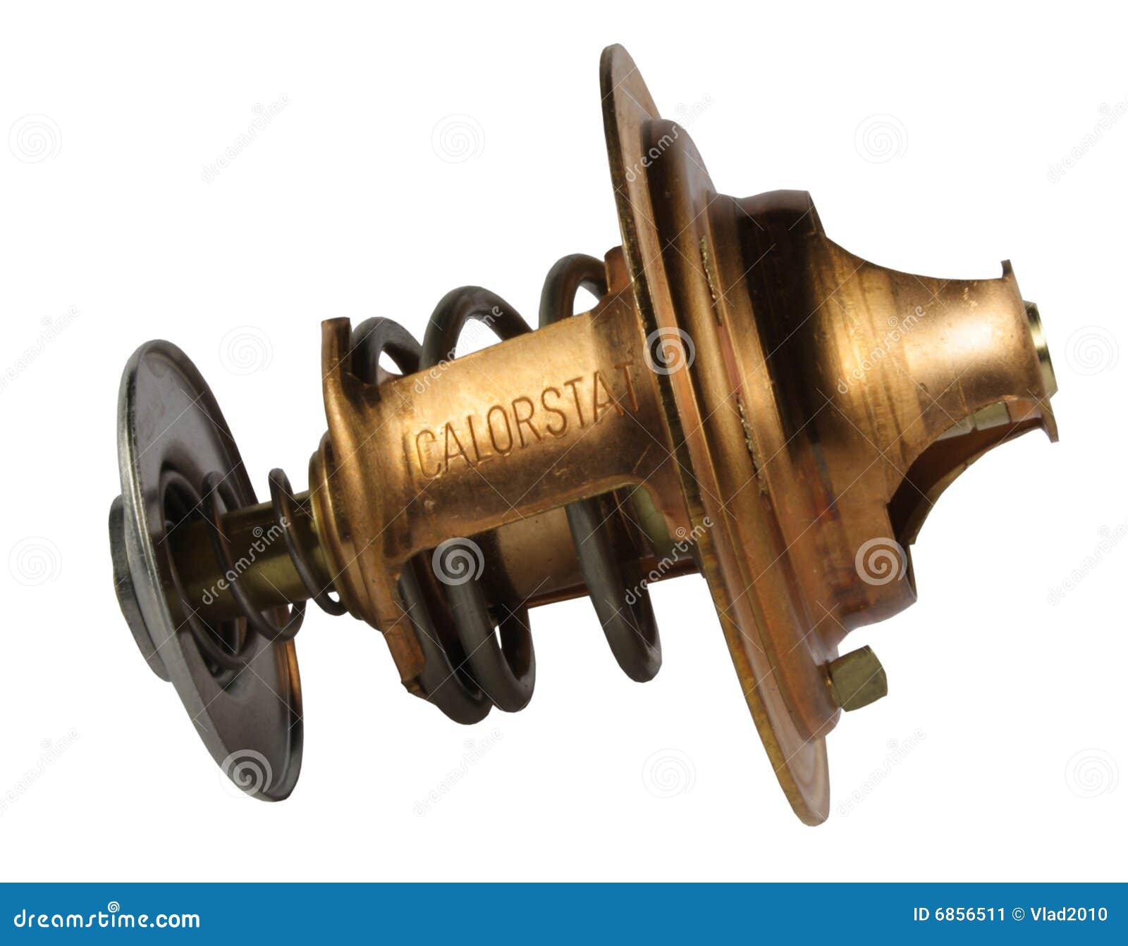 Calorstat stock image. Image of thermostat, spiral, pipe - 6856511