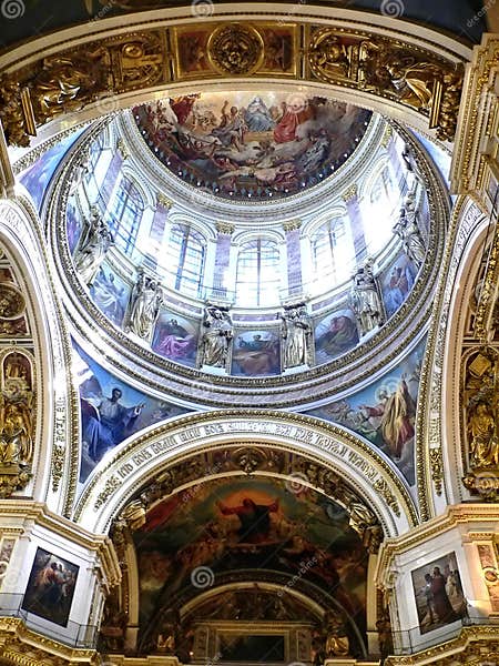 Calotte of Cathedral editorial image. Image of beauty, domes - 215735